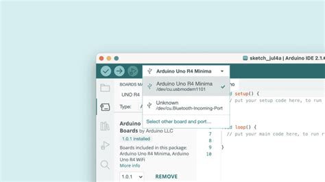 Getting Started With Arduino Uno R Minima Arduino Documentation
