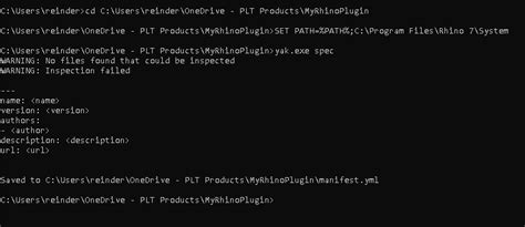 yak cli doesn t run in different directory yak mcneel forum