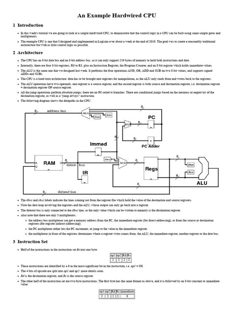 an example hardwired cpu pdf central processing unit digital