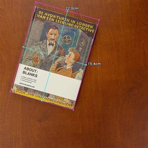 London Detective Notebook About Blanks