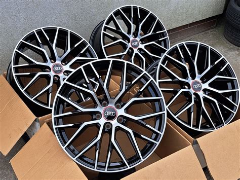 Alufelgi 19 Audi 5x112 A4 B8 B9 A5 A7 A6 C6 C7 A8 Et30 Rs4 Czarne