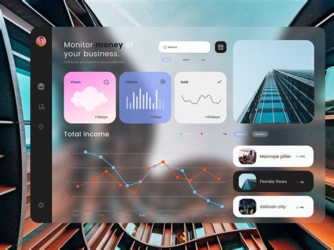 Glassmorphism Ui Designs Themes Templates And Downloadable Graphic