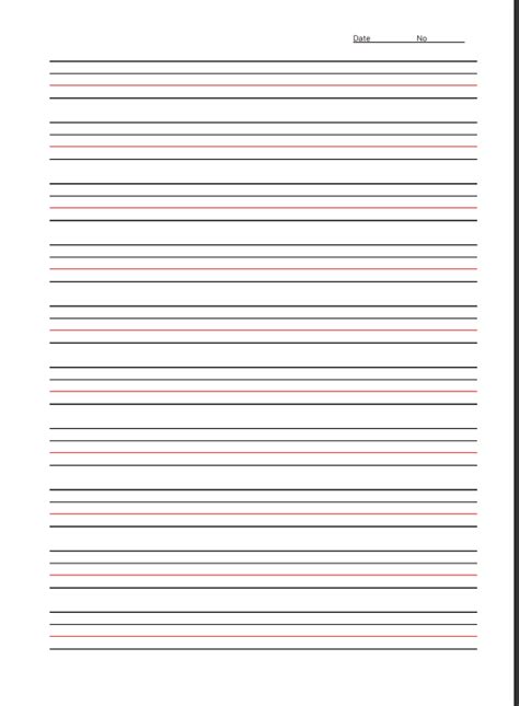 영어 줄노트 프린트 나눔 네이버 블로그