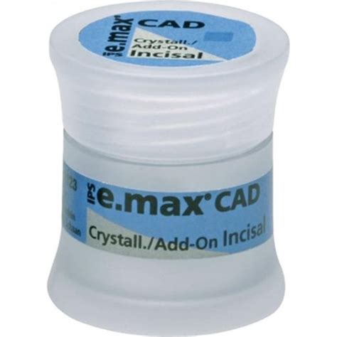 Ivoclar Vivadent IPS E Max CAD Crystall Add On Incisal 5g Laboratory From BF Mulholland Ltd UK