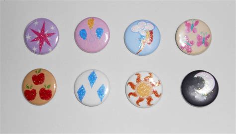 Mlp Buttons By Infectiouscosplay On Deviantart