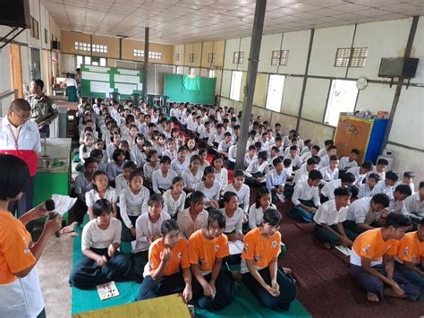 ကျောင်းကြက်ခြေနီနှင့်ရှေးဦးပြုစုခြင်းအကြောင်း အသိပညာပေးဟောပြောပွဲ ကျင