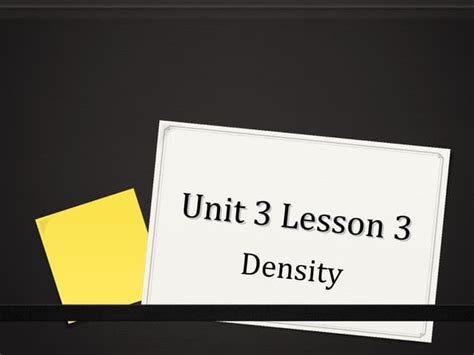Unit 3 Lesson 3 Ppt