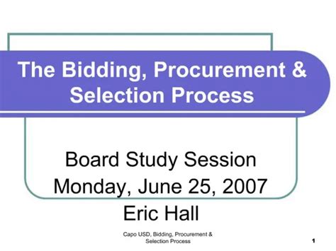 Ppt Sealed Bidding Process Map Part 14 1 Of 3 Powerpoint Presentation Id 327680