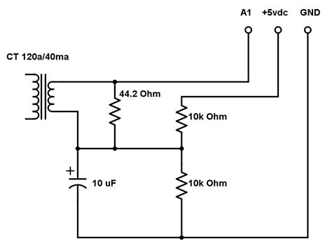 AC Current Monitoring Current Transformers And Burden Resistors Circuit Crush