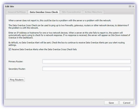 Use The Data Overdue Cross Check