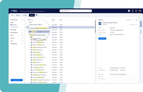 Boost Efficiency User Friendly Ecm With The Powerful M Files Web Client M Files