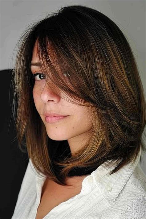 26 Modern Layered Bob With Bangs To Embrace In 2025 Hairs