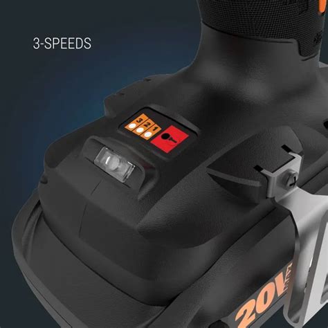 Worx WX272.9 PowerShare 20V Slagnøgle – Solo
