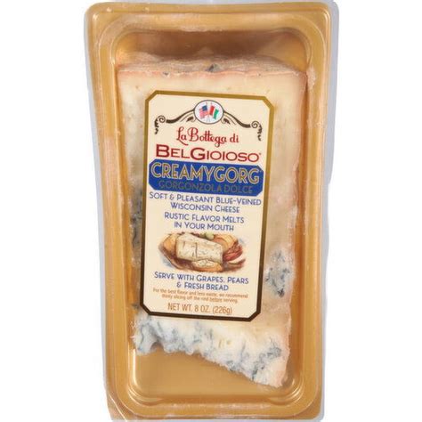 Belgioioso Cheese Gorgonzola Dolce Creamygorg 8 Ounce Brookshires