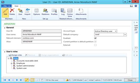 Insights Into Role Based Security Architecture In Microsoft Dynamics Ax