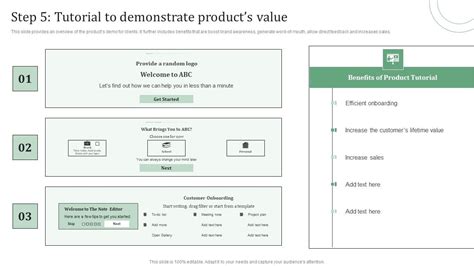 Standard Approaches For Client Onboarding Journey Step 5 Tutorial To Demonstrate Ideas Pdf