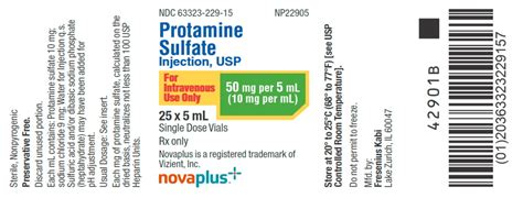 Dailymed Protamine Sulfate Injection Solution