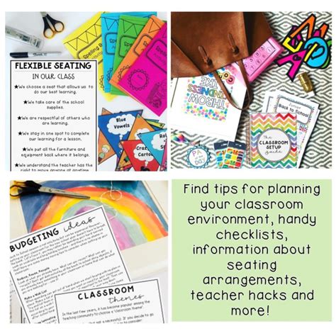 classroom setup guide [class decoration checklist]