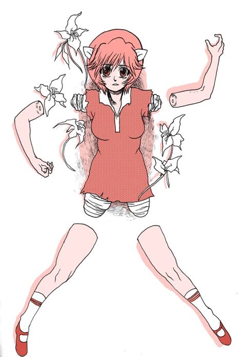 Pin On Elfen Lied Elfen Lied Anime Weird Stories