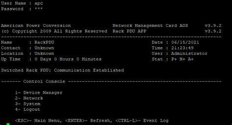 Marrolds Blog Upgrading The Firmware On An Apc 7922 Switched Pdu With Ftp