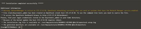 Lab 8 1 Packstack Openstack Dashboard Is Not Available After