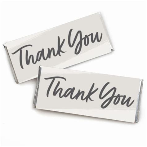 Big Dot Of Happiness Champagne Elegantly Simple Candy Bar Wrapper