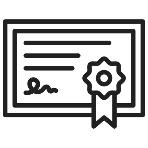 Patent Generic Detailed Outline Icon