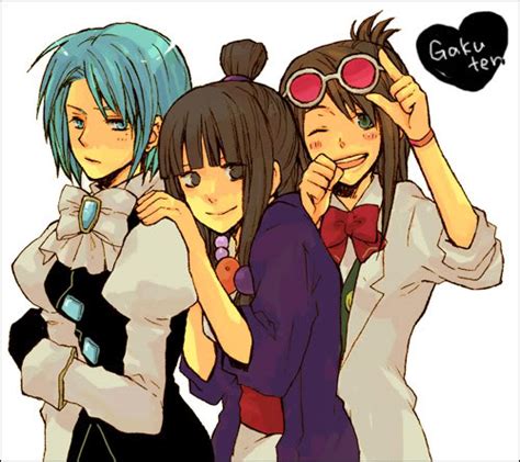 Maya Fey Franziska Von Karma And Ema Skye Ace Attorney And 1 More