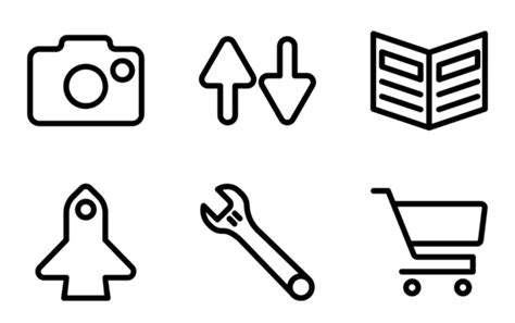 Basic Ui Set 4 Icon Pack Outline 45 Svg Icons Basic Ui Set 4 Icon Pack Outline 45 Svg Icons