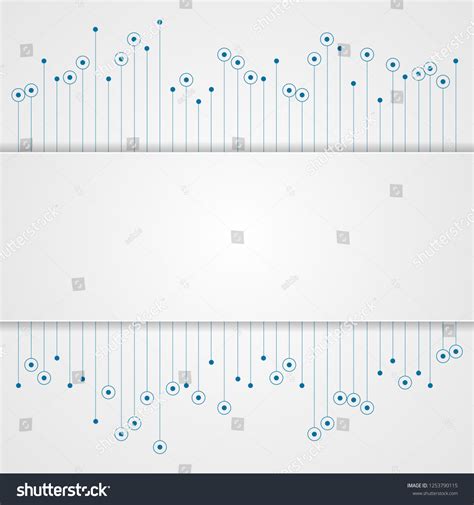 Blue Abstract Circuit Board Tech Background Stock Vector Royalty Free 1253790115 Shutterstock