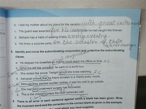 Pis Vadodara Std 6 Grade 6 Grammar