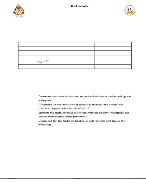 Becl504 Lab Lesson Plan Pdf Modulation Electronics
