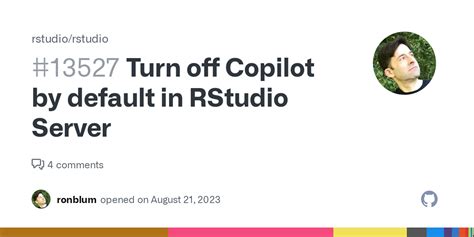 Turn Off Copilot By Default In Rstudio Server Issue Rstudio Rstudio Github
