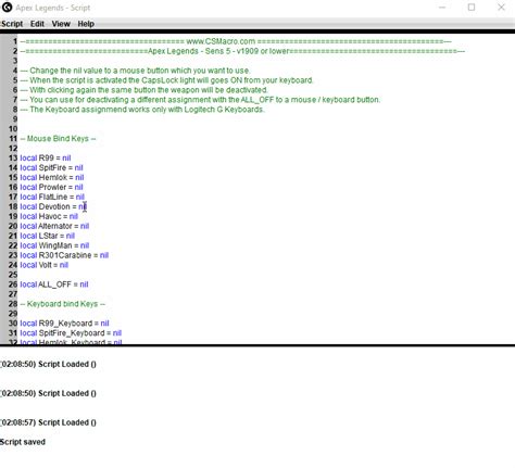 how to install apex logitech g hub lua script macro