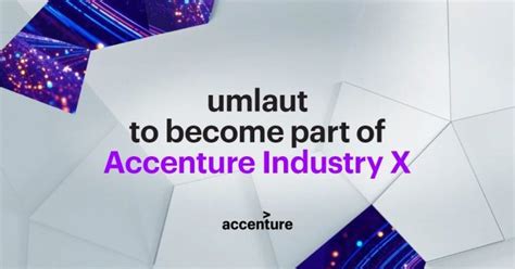 Accenture Announces Acquisition Of Umlaut Canadian Manufacturing