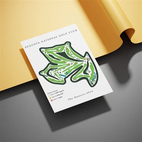 Amen Corner The Masters Augusta National Golf Club Golf Course Print