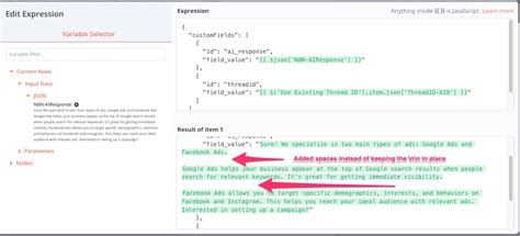 N N Being Removed On Json Might Be An Easy Fix New To N8n Questions N8n Community