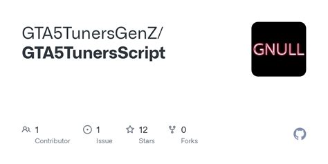GitHub GTA TunersGenZ GTA TunersScript