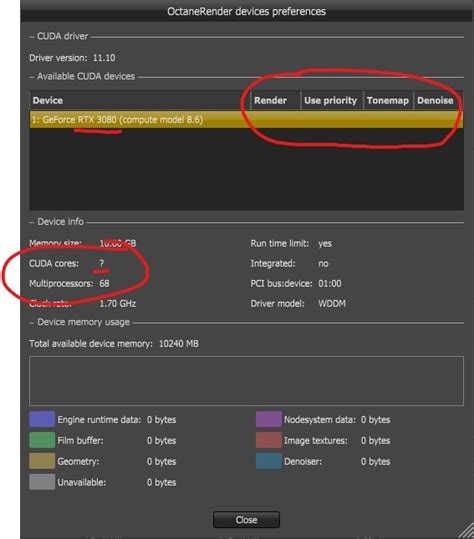 Any Reason Why Octane Demo Can T See Read Cuda Cores For RTX3080 Cannot Render Anything As No