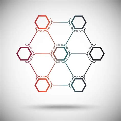 Interconnected Vector Art Stock Images Depositphotos