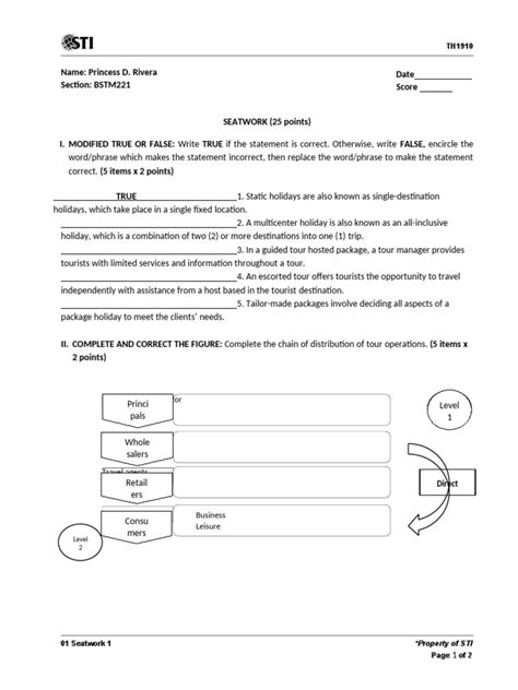 01 Seatwork 1 Pdf Cognitive Science