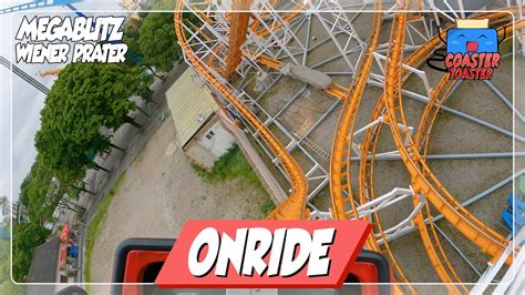 Megablitz Wiener Prater Sau Spaßige Intensive Vekoma Achterbahn