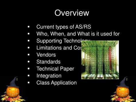 PPT Automated Storage Retrieval Systems AS RS PowerPoint Presentation ID