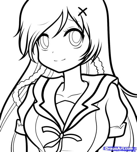 Как нарисовать людей из аниме