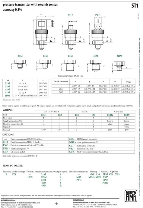 Pressure Transmitter Data Sheet Excel At Allison Aguayo Blog
