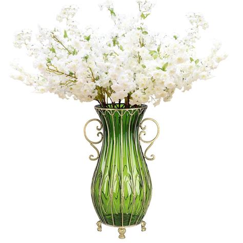 51cm Green Tall Glass Floor Vase Factory To Home