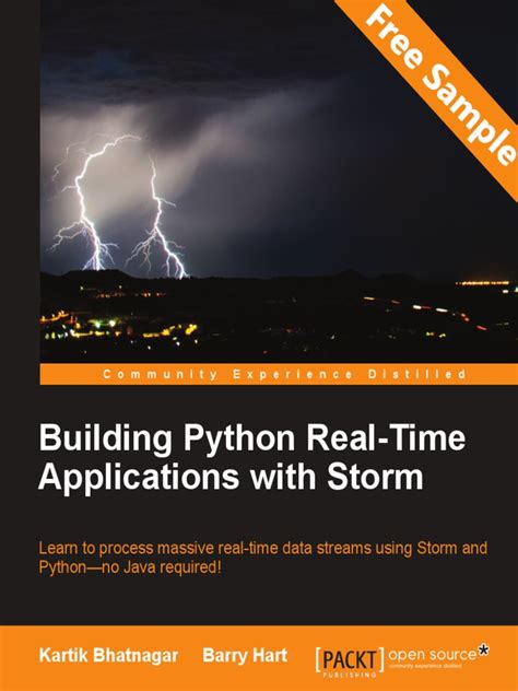 Building Python Real Time Applications With Storm Sample Chapter Pdf Python Programming