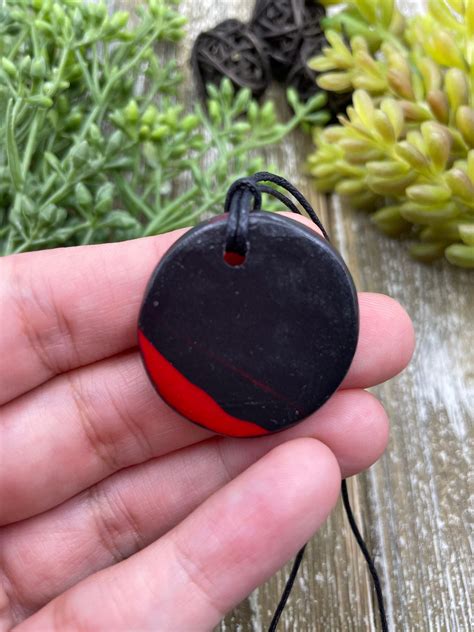 Lake Tui Trigram I Ching Pendant Handmade Taoist Necklace Etsy