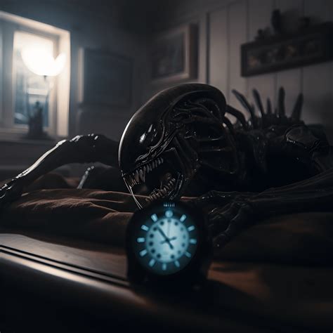 What If A Xenomorph Had A Day Job Just Like Us R Midjourney