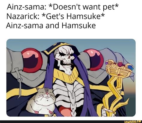 Picture Memes Jdkziw637 — Ifunny Ainz Overlord Overlord Hamsuke